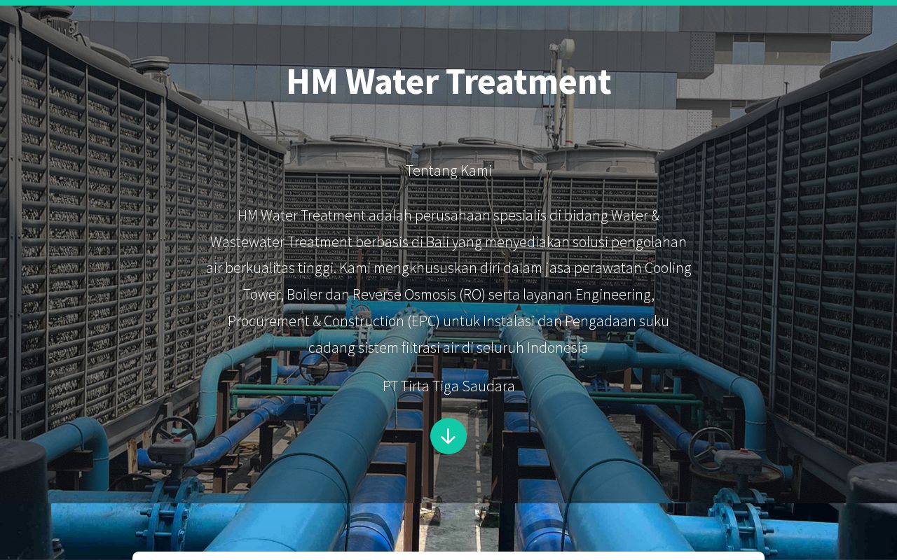 HM Water Treatment | PT Tirta Tiga Saudara